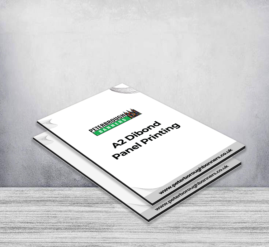 A2 Dibond Panel Printing Same Day & Next Day Printing Peterborough