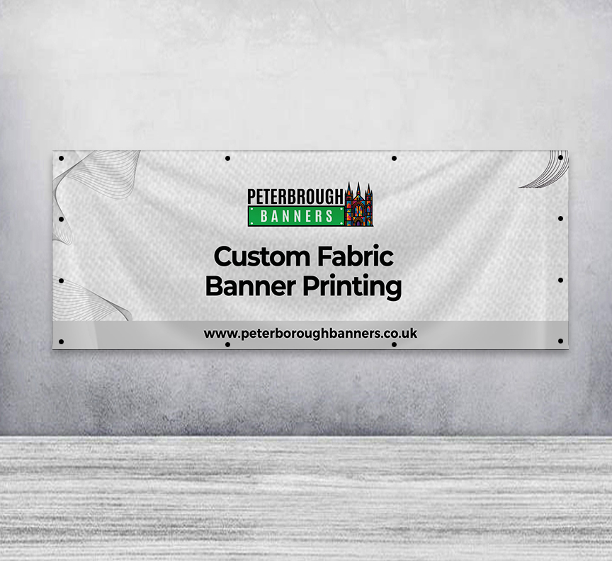 Custom Fabric Banner Printing Same Day & Next Day Printing Peterborough